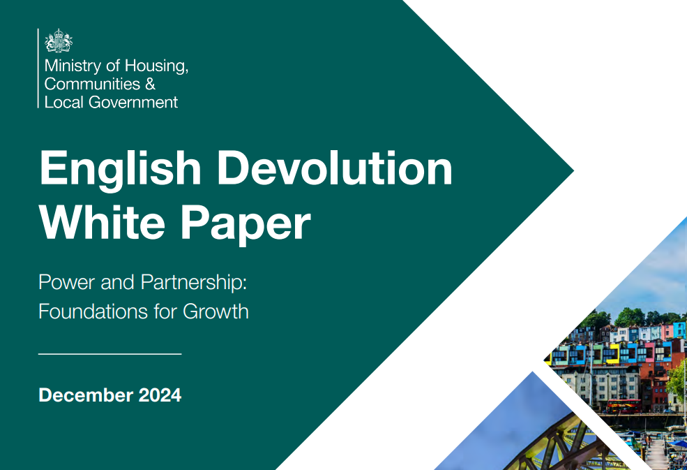Localis Responds: English Devolution White Paper - Localis